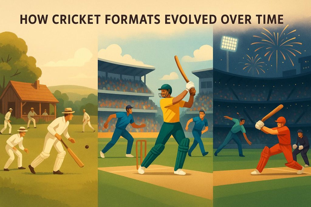 How Cricket Formats Evolved Over Time - Cricketeer