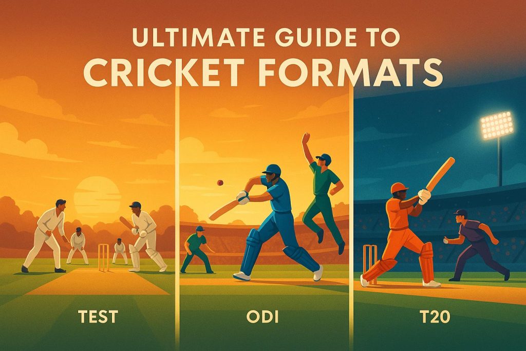 Ultimate Guide to Cricket Formats - Cricketeer