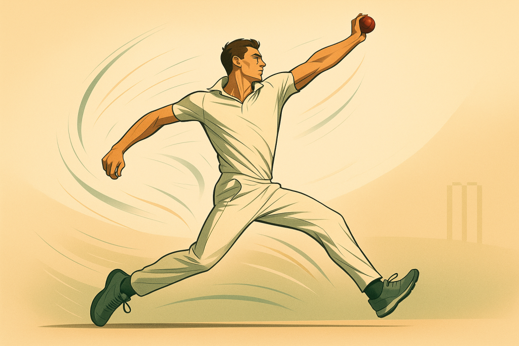 Biomechanics of Fast Bowling Explained - Cricketeer
